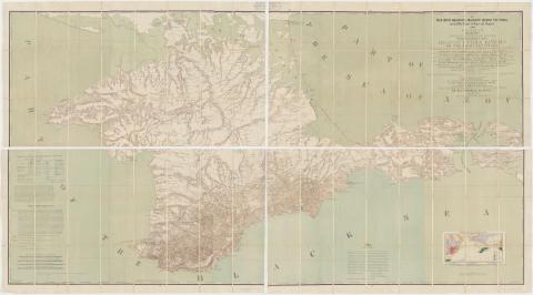 Military-topographical map of Crimea (the Jervis edition) | Davis Center